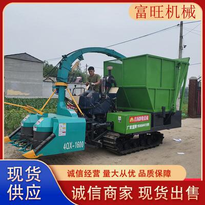 高速转盘割台牧草粉碎联合收割机玉米秸秆青储机茎穗兼收青饲料收