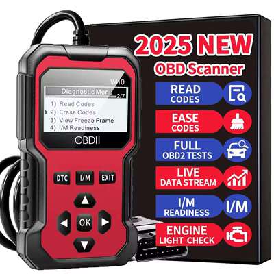 汽车故障诊断仪elm327发动机故障读取数据流电瓶电压obd2检测工具