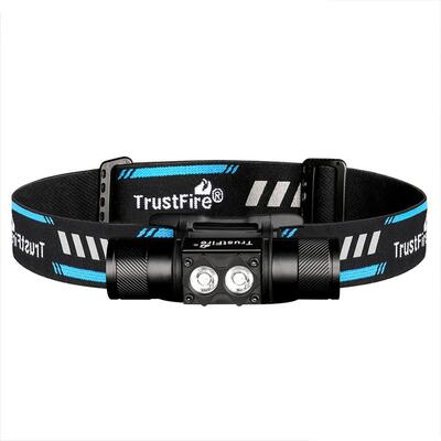TrustFire双光源 LED头灯H5R徒步骑行登山露营USB直充电18650头戴