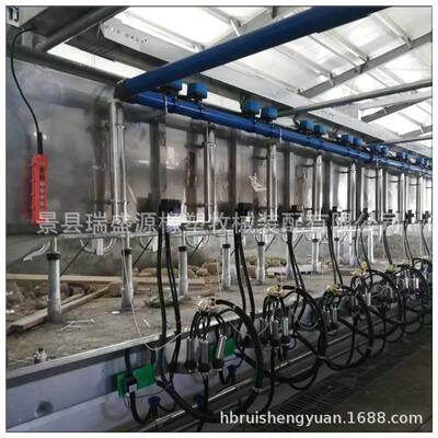 并列快放电子计量自动脱杯挤奶机奶厅挤奶设备奶牛挤奶机商家供应