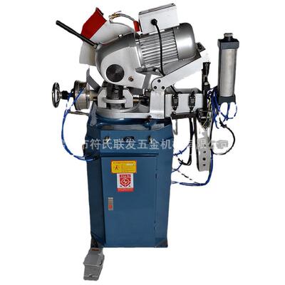 CA-022大型半自动气动切管机气动切角机无削管材切角机水切割机，