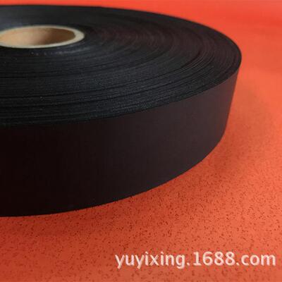 黑色双面抗染色复合带黑色砂洗MUV抗染色抗洗水洗水标唛厂家