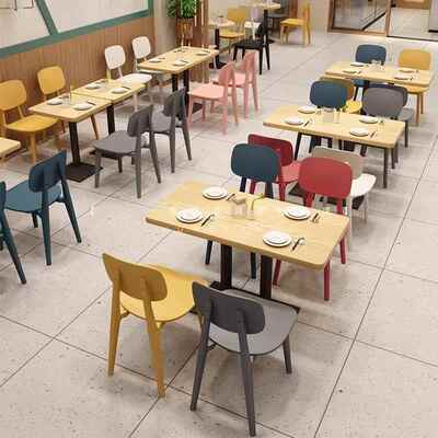 L7公司员工食饮小吃快餐餐店桌椅商工厂用组合粉餐店堂面馆饭堂餐