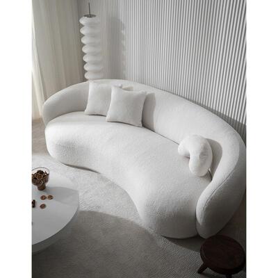 意式极简Julep异形沙发意式风格设计师客厅网红款腰果香肠沙发