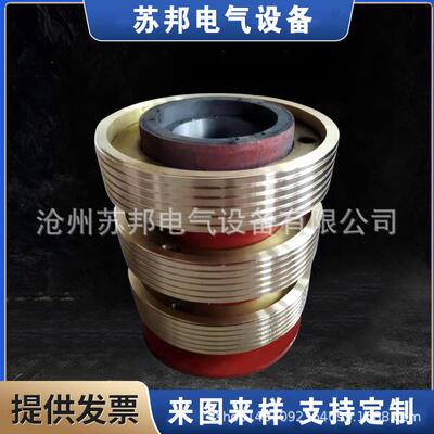 厂家供应YRKK630集电环发电机配件 铜环滑环厂家产异型导电滑环