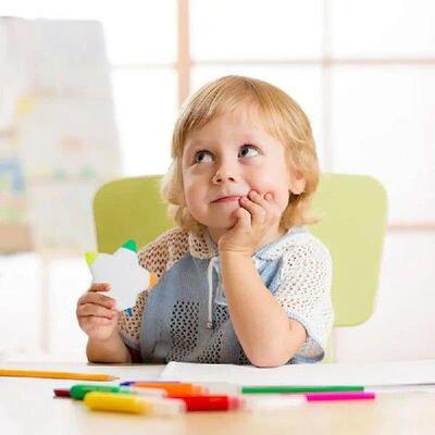 Multi-Coloured Star Highlighter 2X Five-Pointed Pen