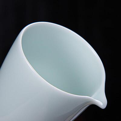 夫影青瓷公茶道杯陶瓷大号茶海简约分器功杯茶具EJR配件家用匀公