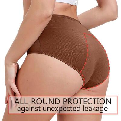 3 Layers Menstrual Panties Absorption Maternity Physiologica
