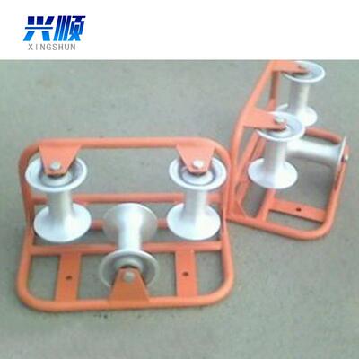 转弯型电缆放线滑车滑轮pulley输电配电设备管口保护滑车滑轮