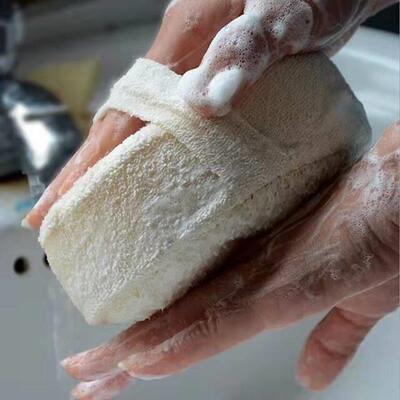Natural Loofah Shower Rub Exfoliate Bath Sponge Bath Ball He