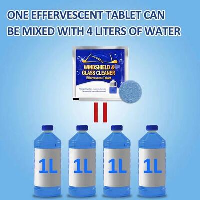 Car Windshield Glass Solid Cleaner Windscreen Wiper Efferves