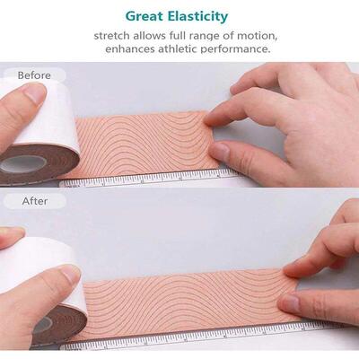 5cm*5m Sport Kinesiology Tape Athletic Elastic Kneepad Muscl
