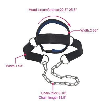 Head Harness Sports Neck Training Exerciser Strap Muscle Bui