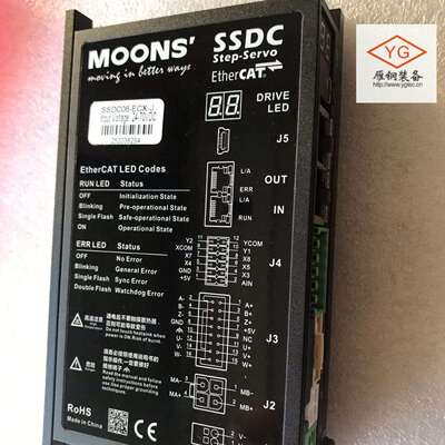 鸣志MOONS SSDC系列 多种控制模式驱动器 SSDC06-ECX-J