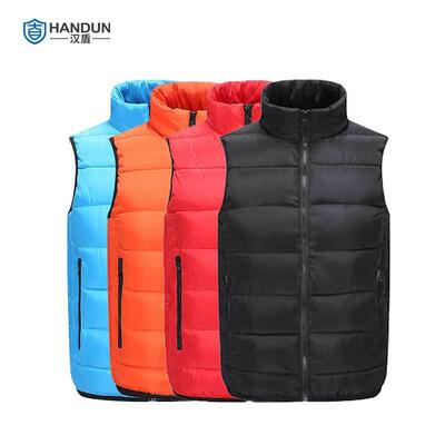 汉盾 HD-BCP1065 羽绒棉防寒保暖马甲 黑色