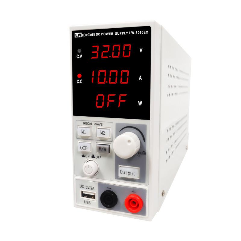 龙威程控直流稳压稳流恒流电源可编程30V10A记忆数控老化测试电源