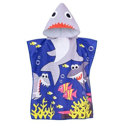 Kids Beach Towel for Boys Girls,Unicorn Hooded Bath Towel Wr