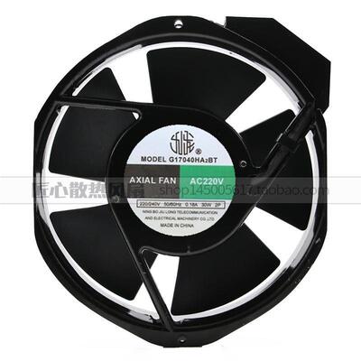 AXIAL FAN G17040HA2BT AC 220V 240V 0.16A 30W 机柜 散热风扇