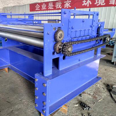 辊压式机械校平机半自动开平机蒙皮板设备连接半自动校平机