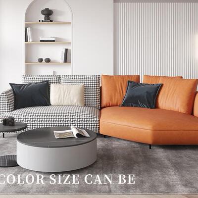 科技沙布免洗组小户型组合转区角贵妃椅别墅区合住宅区酷姿发等候