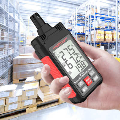 HABOTEST/华博HT607手持便携式温湿度计温湿度仪高精度露点湿球