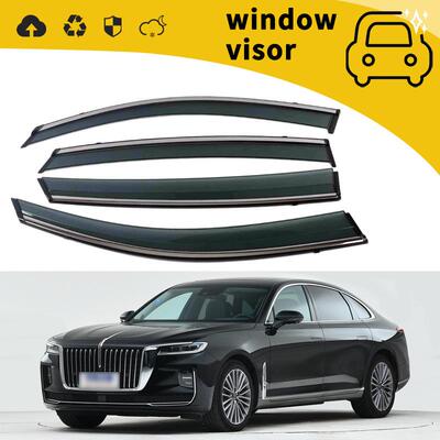 适用于18-24款红旗H5H6H9HS3E-HS3HS5HS7EH7HQ9E-QM5车门晴雨挡