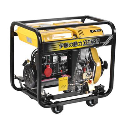 移动式小型38kw5kw柴油发电机伊藤动力YT380EYT6003E手/0电3KW柴