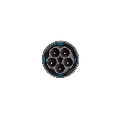 Techno德洛迷你连接器面板插头 5p IP66/IP68 THB.387.C5A