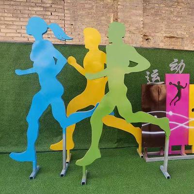 户观外网红骑车步运动人物雕塑房跑地产学校园林景成品摆件厂家