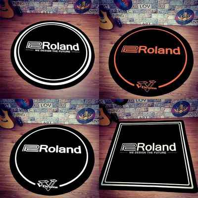 Roland罗兰电鼓地毯爵士鼓录音室摇滚隔音降噪鼓垫架子鼓防滑地垫