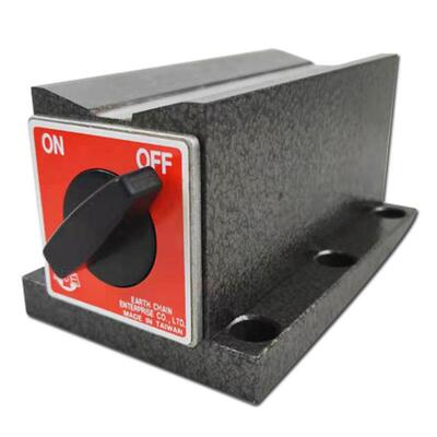 仪辰小型磁力工作台ECE-612永磁V型磁力台磁性表座开关式磁力座