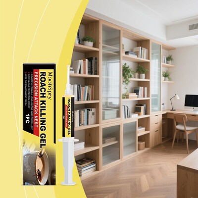 MOONSPRY Cockroach Bait Gel - Everyday Home Use for Effectiv