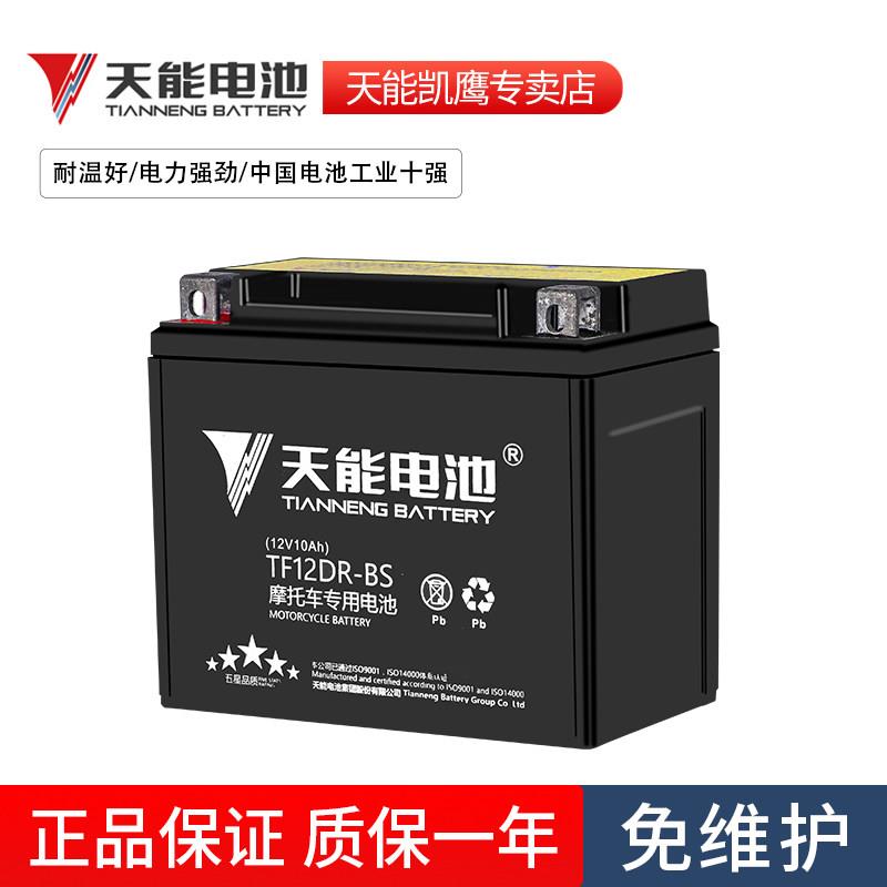 春风450NK国宾650光阳赛艇250倍力尼300机车通用电瓶蓄电池12V