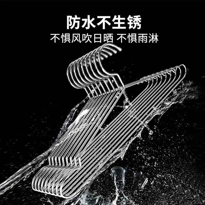 衣架家用挂衣大号50cm男士大号加粗衣挂实心衣撑干湿两新品