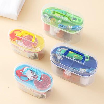 24-Piece Practical Home Sewing Kit, Including Sewing Threads