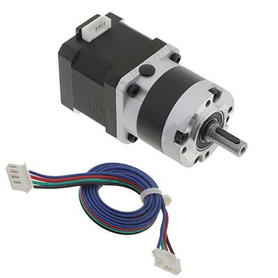 NEMA17减速步进电机 42齿轮箱电机 1.8deg 速比5/10/20/25/50/100