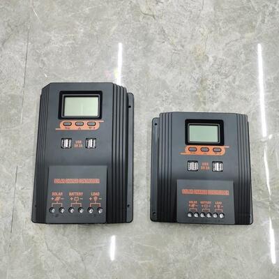 PWM太阳能控制器50A60A80A100A智能光伏充电mppt控制器12v24V48V