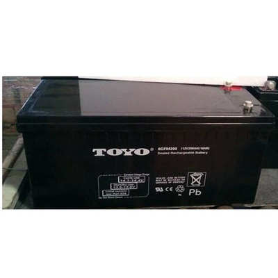 东洋蓄电池6-GFM-200东洋12V200AH 铅酸免维护UPS专用蓄电池