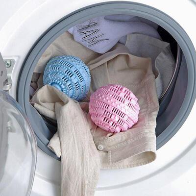 Laundry cleaning ball for stain removal, specially designed