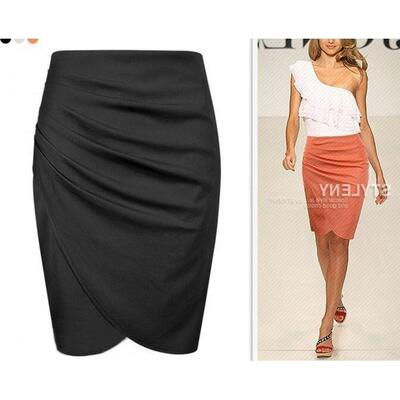 2016 summer Short skirts Lady OL WomanPencil Miniskirt