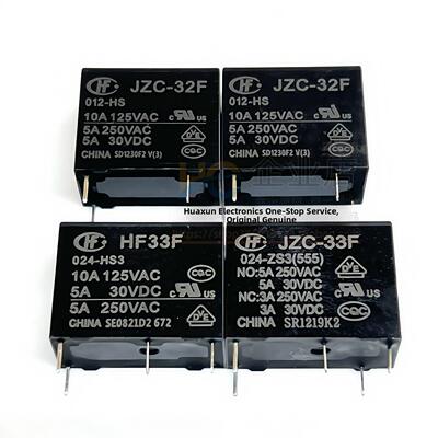 原装宏发继电器 HF33F HF32F-005 012 024-HS3 ZS3 -ZS VDC -HS A