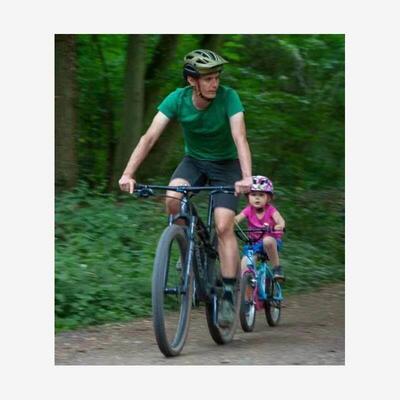 Bike Towing System Child Retractable自行车拖车绳自行车牵引绳