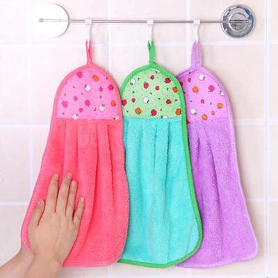 Supply wholesale kitchen hanging dishcloths, scrubbing pads,