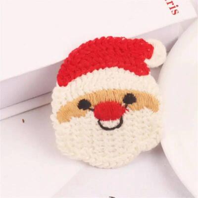 Christmas Hair Pin Children Barrettes Bow Deer Santa Claus K