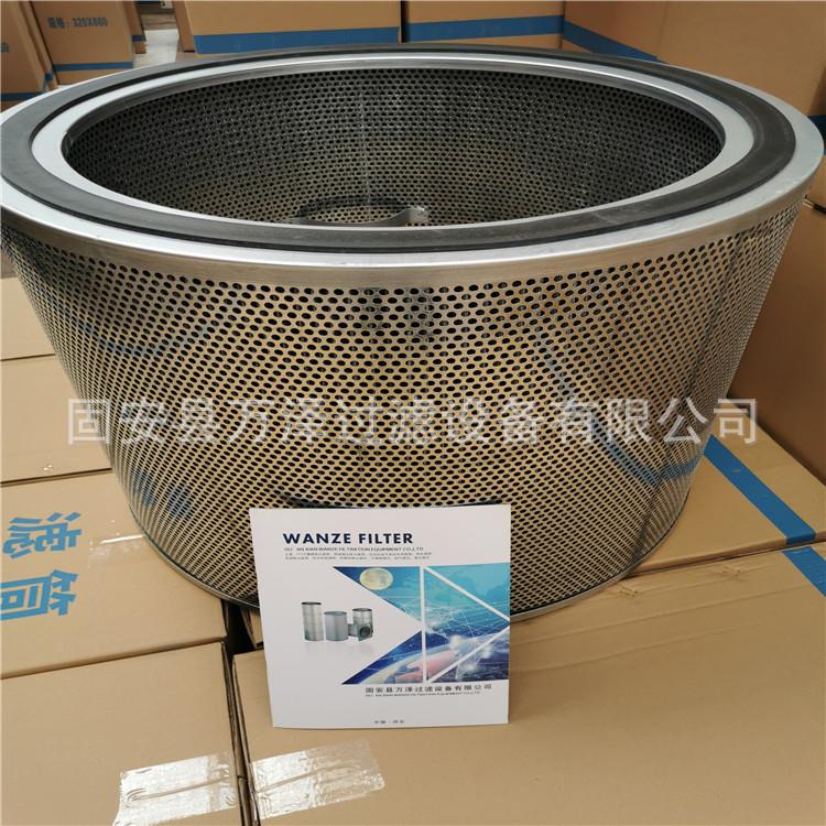 万泽供应脱硫氧化风机滤芯 进气口空气过滤器芯 风机不锈钢滤芯