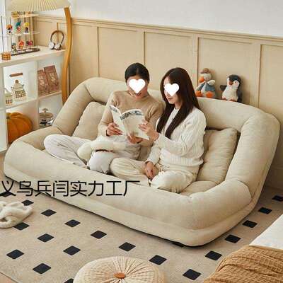 懒人沙发躺可睡人发类狗可新窝巨大榻榻米卧室沙床折叠两用12024