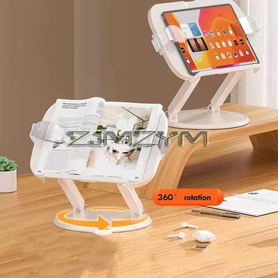 Multifunctional Reading Stand Adjustable 360 ° Rotatable