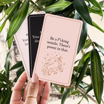 跨境Affirmation Cards 50 Daily Affirmations to Remind You Wh