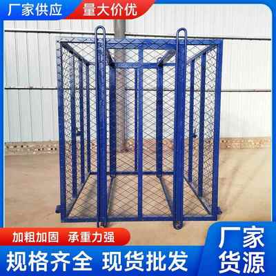 加气砖吊笼建QHE空筑工地上料降笼高作业起砖升吊笼网格气加砌砖