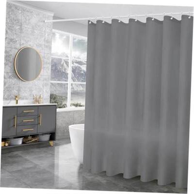 The bathroom shower curtain checkered PEVA Environmental